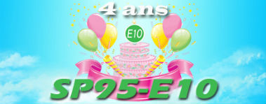 Le SP95-E10 souffle sa quatrième bougie! | Bioéthanol